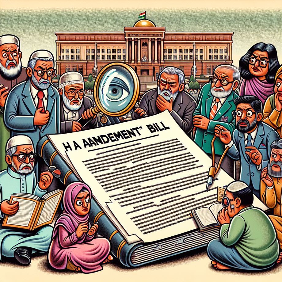 Stakeholder Input Sought for Waqf (Amendment) Bill 2023 | Law-Order