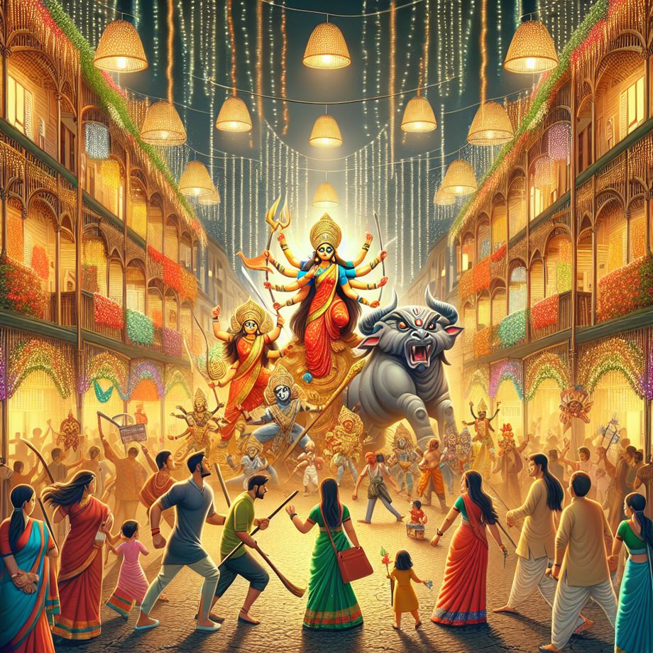 Fiery Clash Erupts Over Firecrackers at Durga Puja Pandal | Law-Order