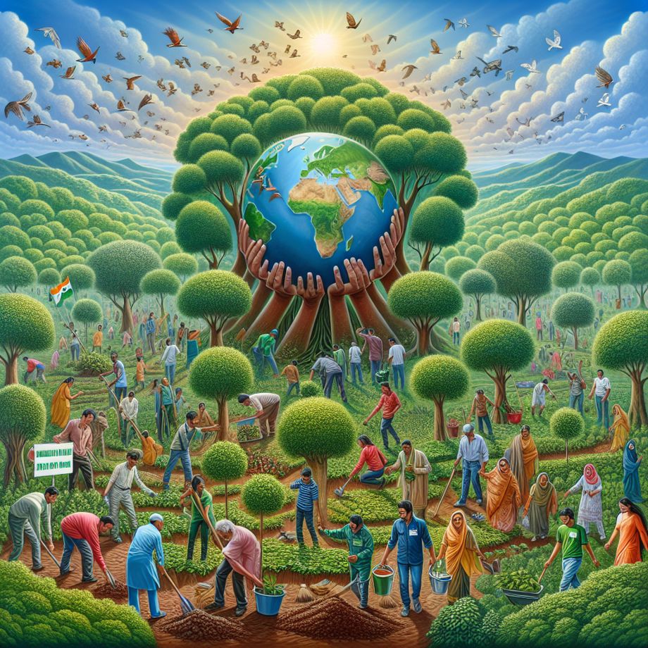 India Unveils New Green Mission to Combat Ecosystem Degradation ...