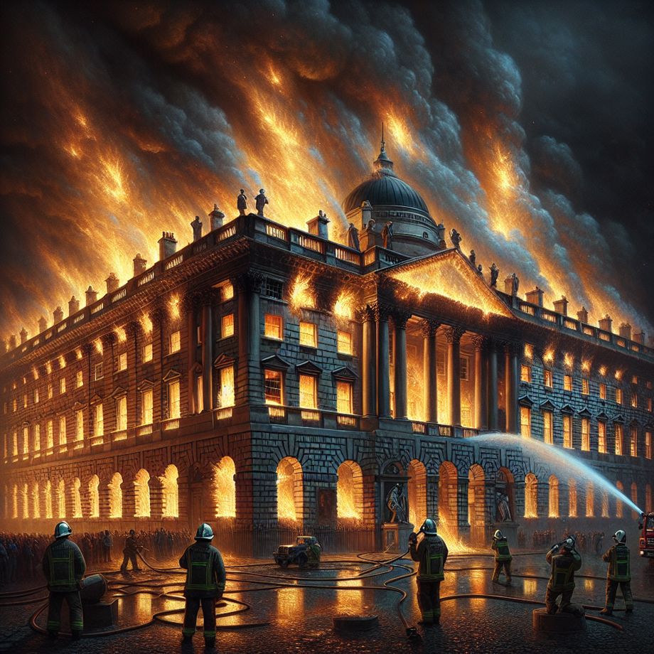 Blaze Erupts in Ulhasnagar Market: Firefighters Battle the Flames ...