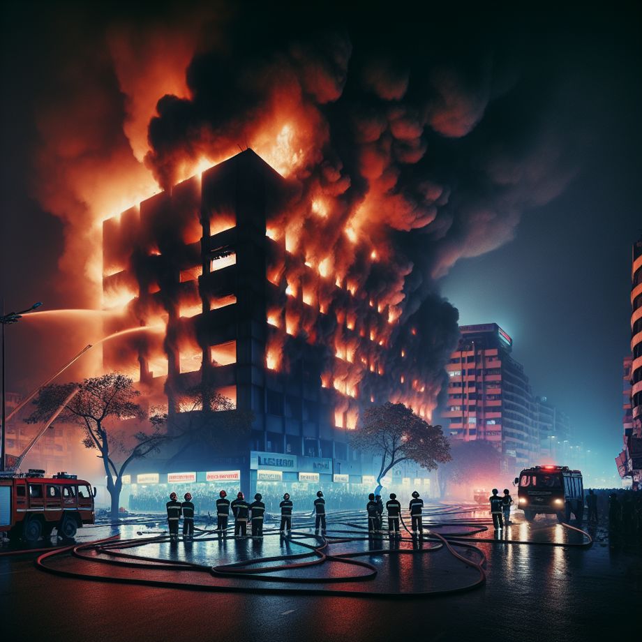 Inferno at Gopi Knitting: A Factory Fire Drama Unfolds in Surat ...