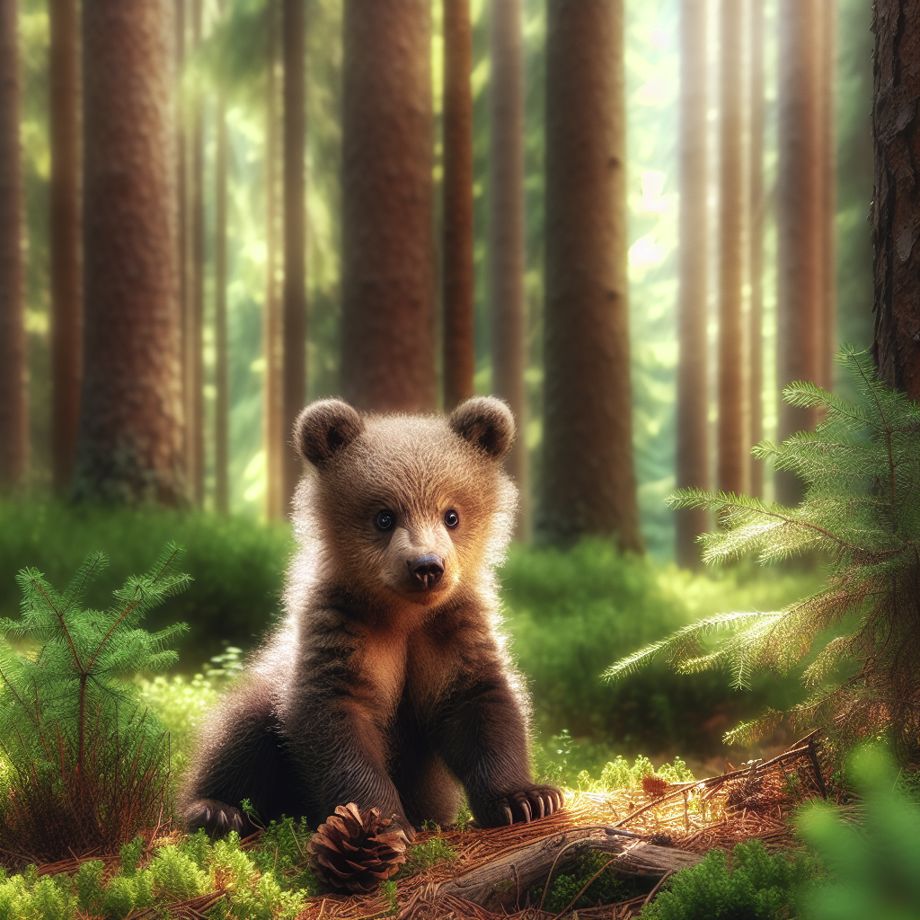 Heartwarming Reunion: Bear Cub Reunited with Mother in Daring Forest ...