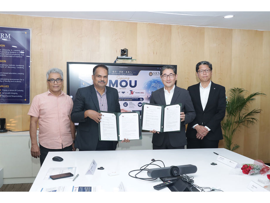 Paving the Path: SRM University-AP Partners with Japan's Technosmile ...