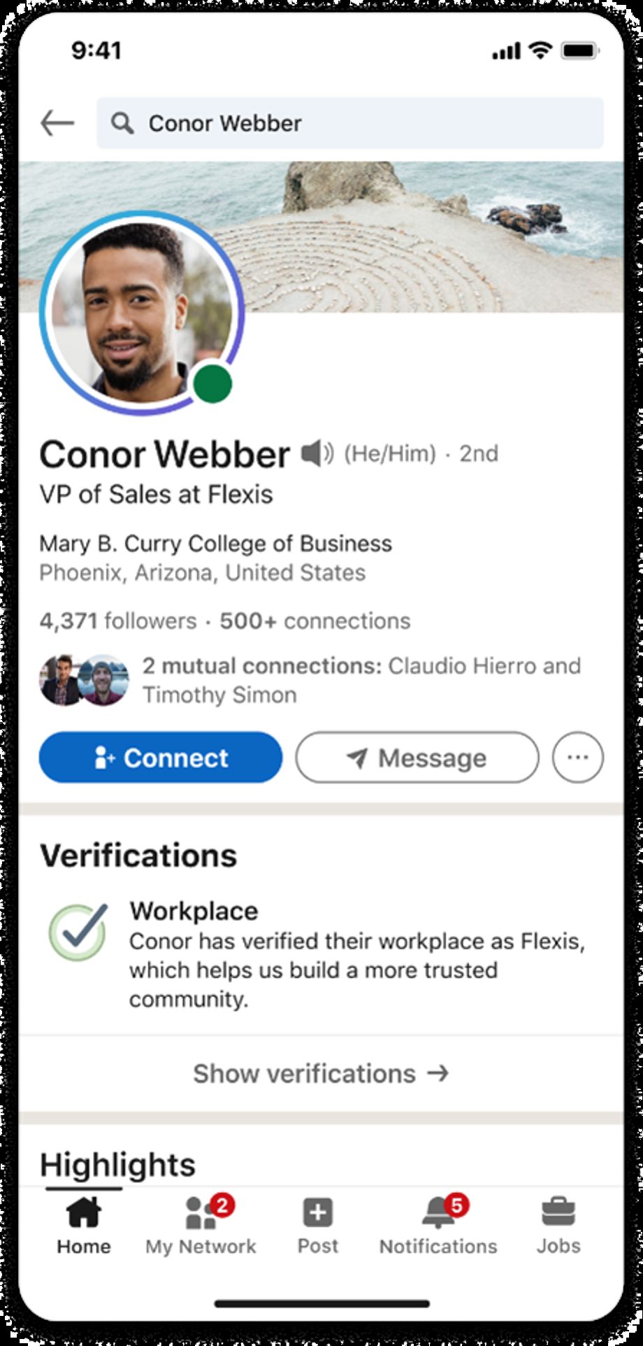 LinkedIn members can verify their workplace with Microsoft's Verified ...