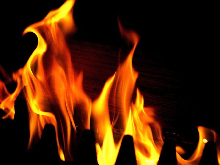 Blazing Inferno: Firefighters Combat Massive Scrap Yard Blaze in ...
