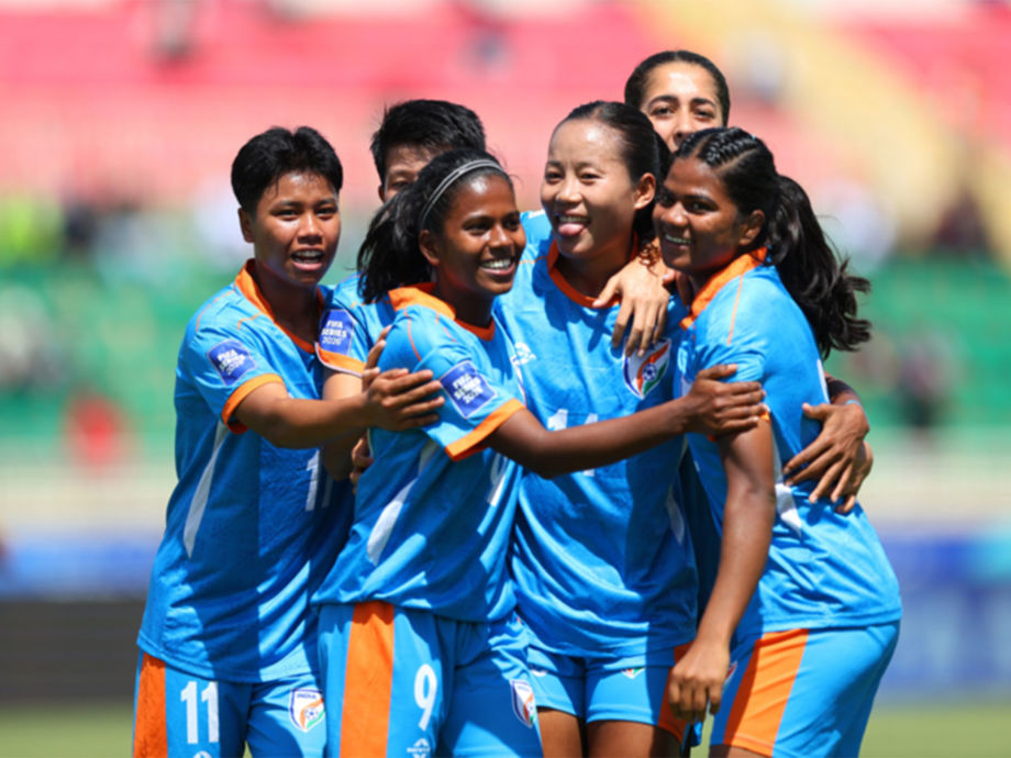 Indian Women's Football Team Dominates in SAFF Opener with 11-0 Victory ...