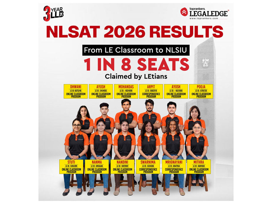 LegalEdge Students Shine at NLSAT 2026 with Stellar Performance | Business